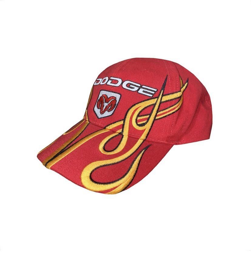 NASCAR Vintage Dodge Racing Flames Hat | Grailed