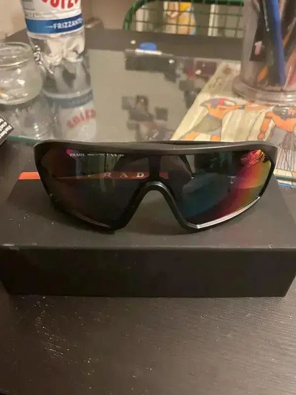 Prada PRADA Sunglasses Sport Visor Wrap Mask Luna Rossa MA187 | Grailed