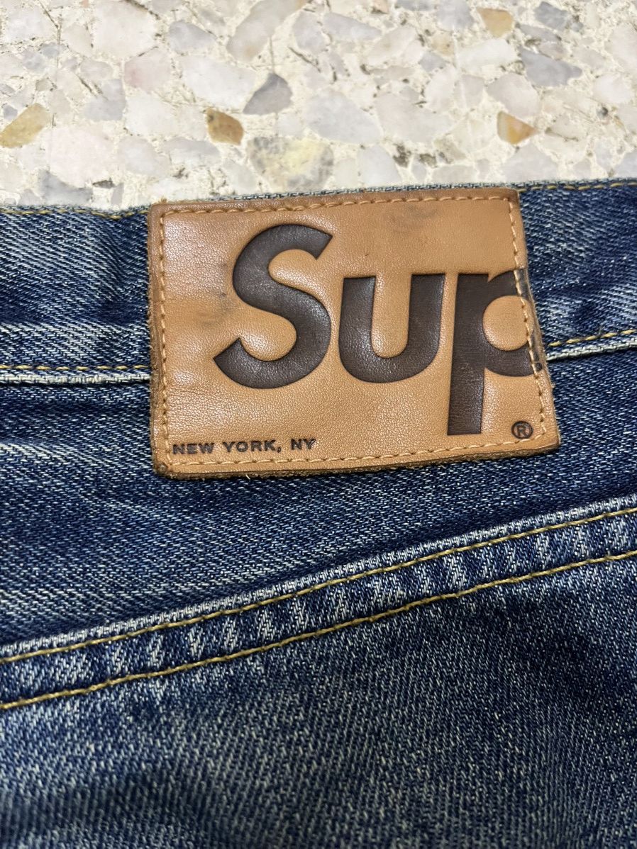 Supreme Vintage Supreme selvedge denim | Grailed
