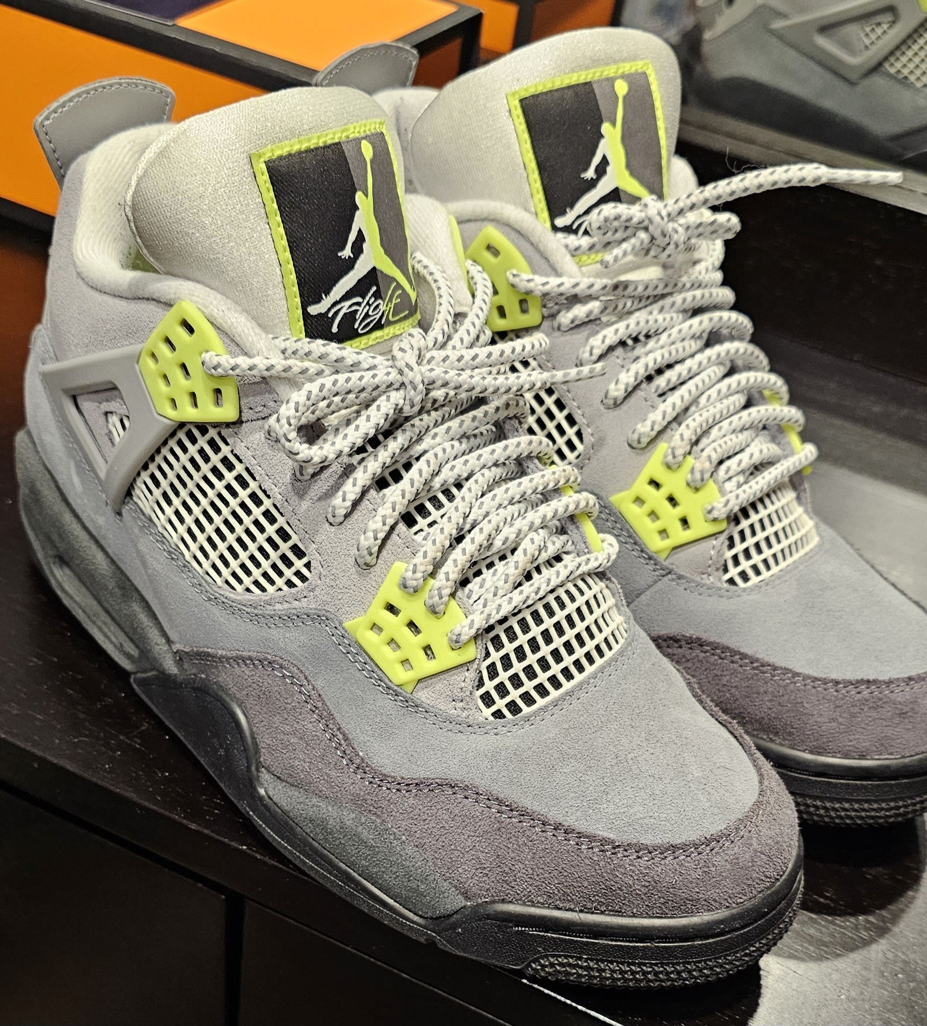 Jordan Brand × Nike Jordan 4 se 95 neon | Grailed
