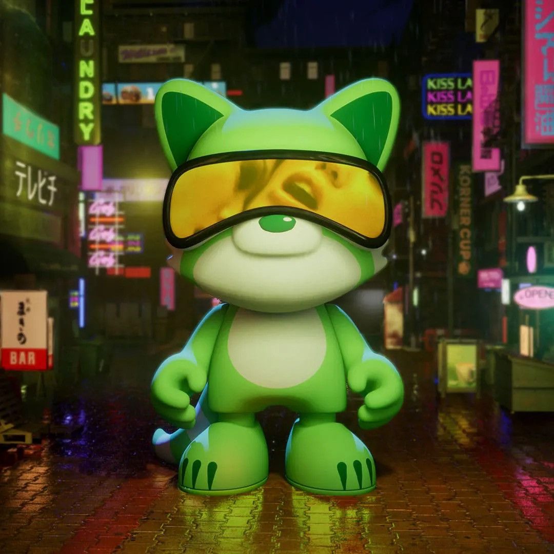 The Weeknd The Weeknd Kiss Land 10 Year Panda Super Plastics Toy | Grailed