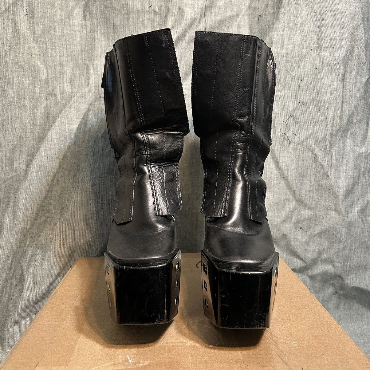 Rick Owens FOGACHINE KISS BOOTS | Grailed