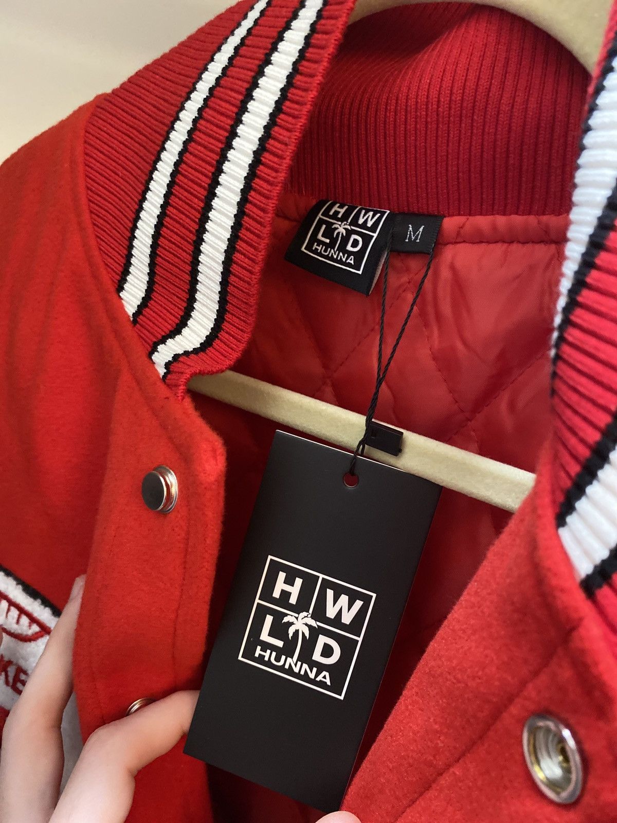 Streetwear Hollywood Hunna Heartbreaker Varsity | Grailed