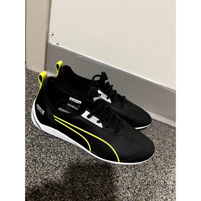 Puma Puma Mercedes Benz Sneakers Black And Yellow | Grailed