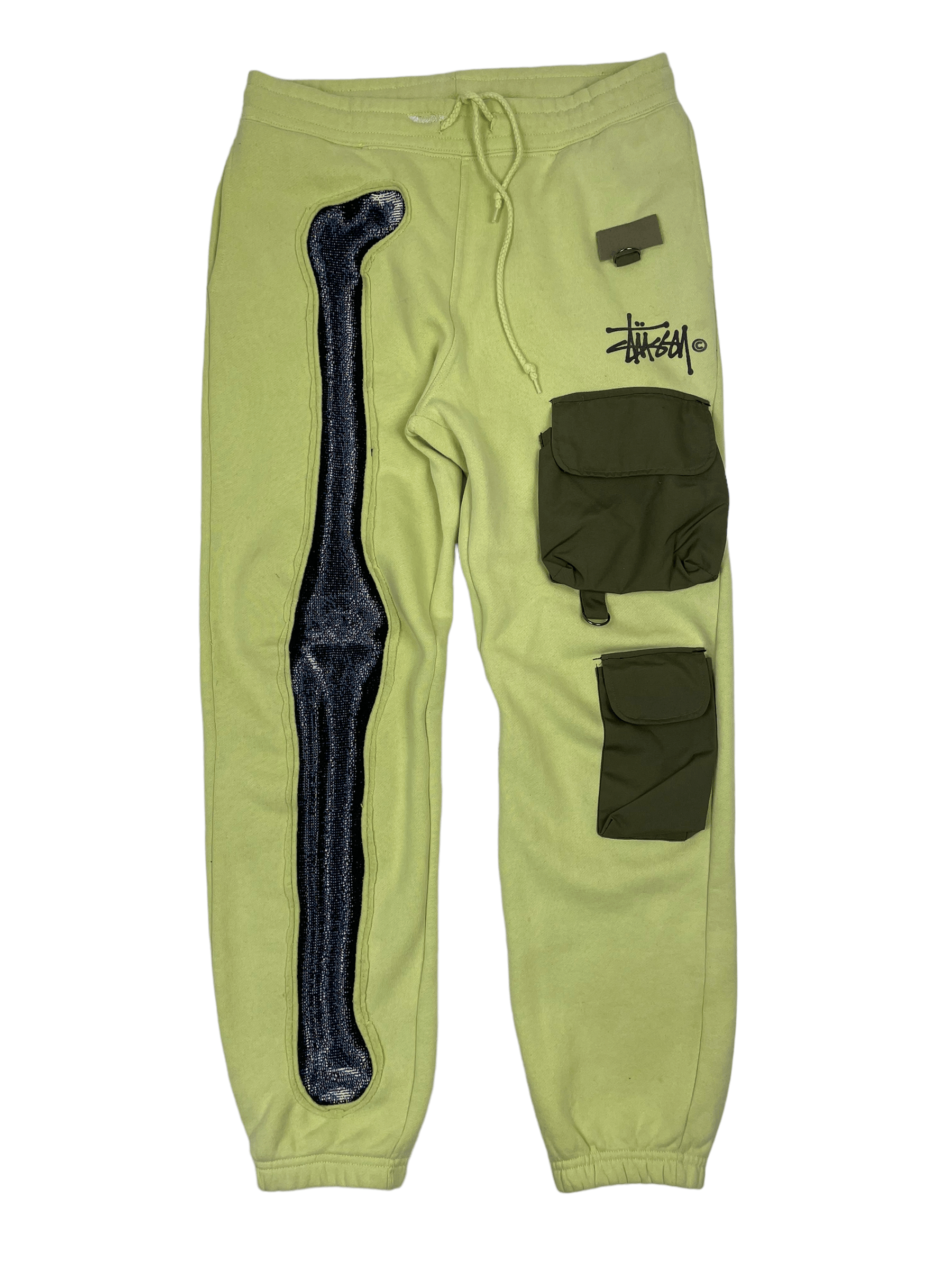 Custom × Stussy × Vintage Nike Custom (Skeleton) sweatpants pants | Grailed