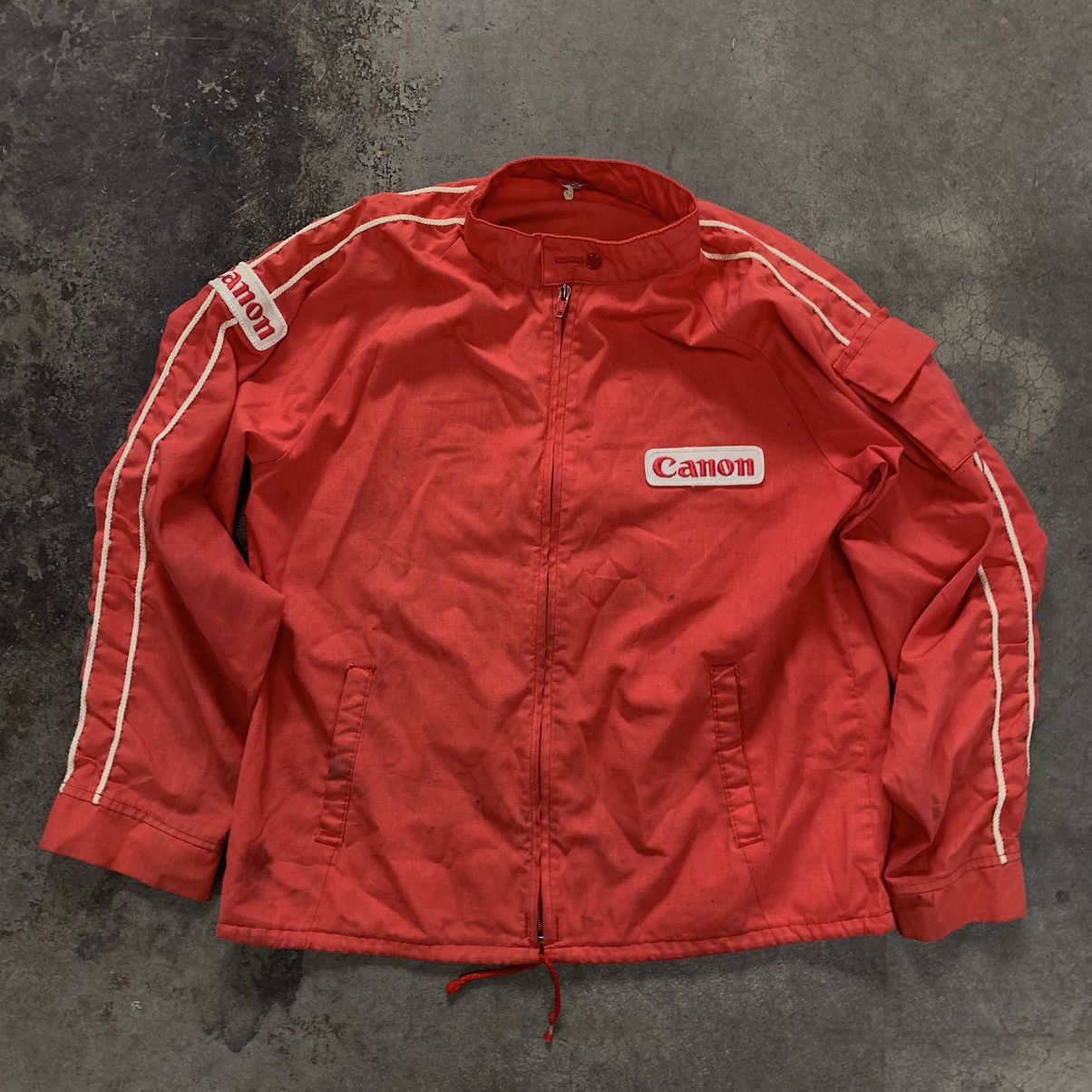 Canon × Vintage True Vintage 80s Canon Pro Gear Tactical Windbreaker ...