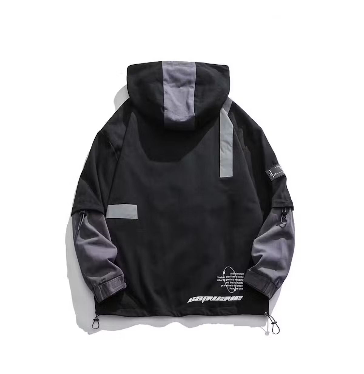 Custom 2020S/S Simple Blue Japan Black Wave Windbreaker | Grailed