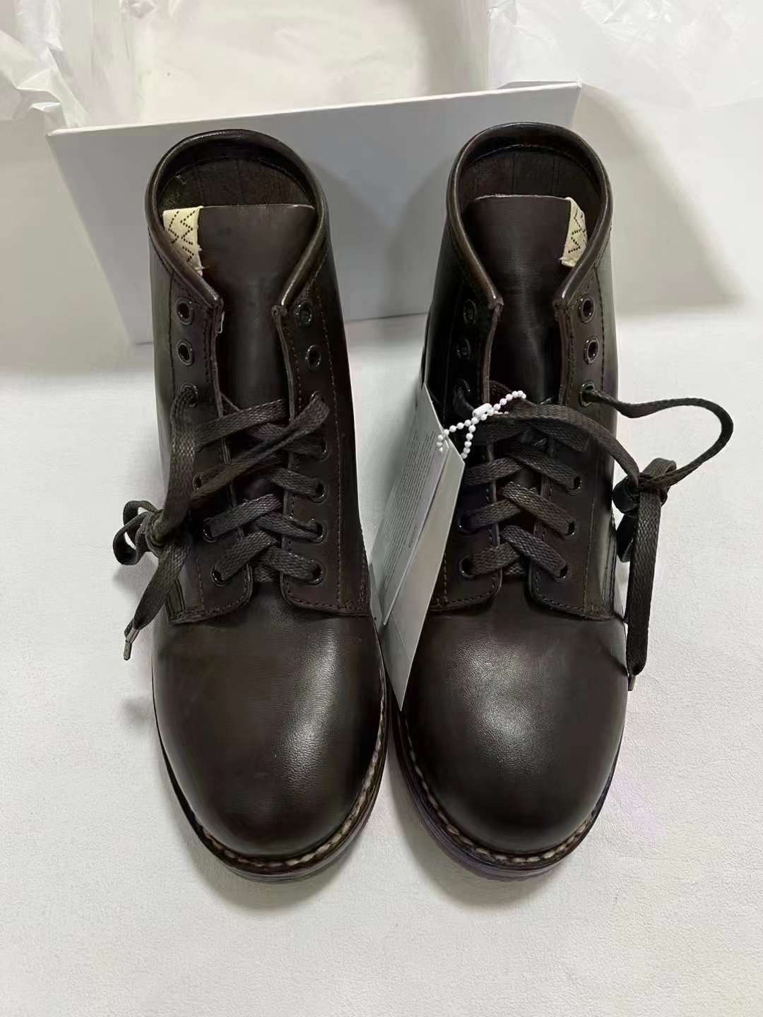 Visvim Brand New VISVIM 24SS BRIGADIER BOOTS-FOLK DK.BROWN Size M10 | Grailed