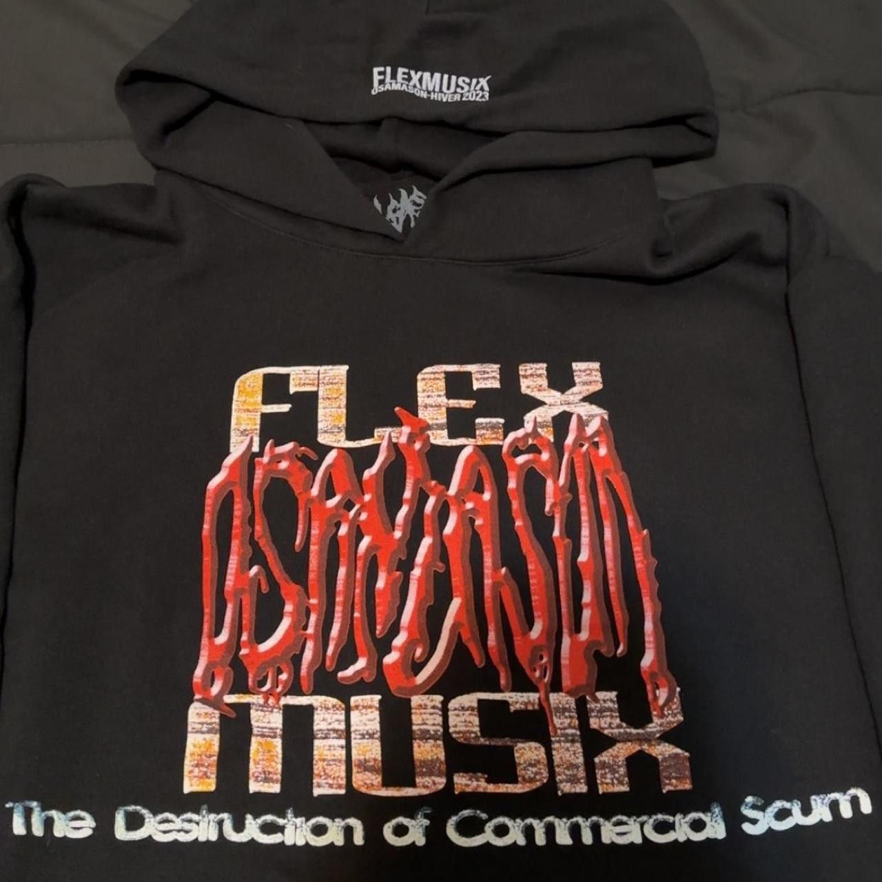 Ken Carson × Other × Streetwear Osamason Flex Musix Tour Merch Hoodie ...