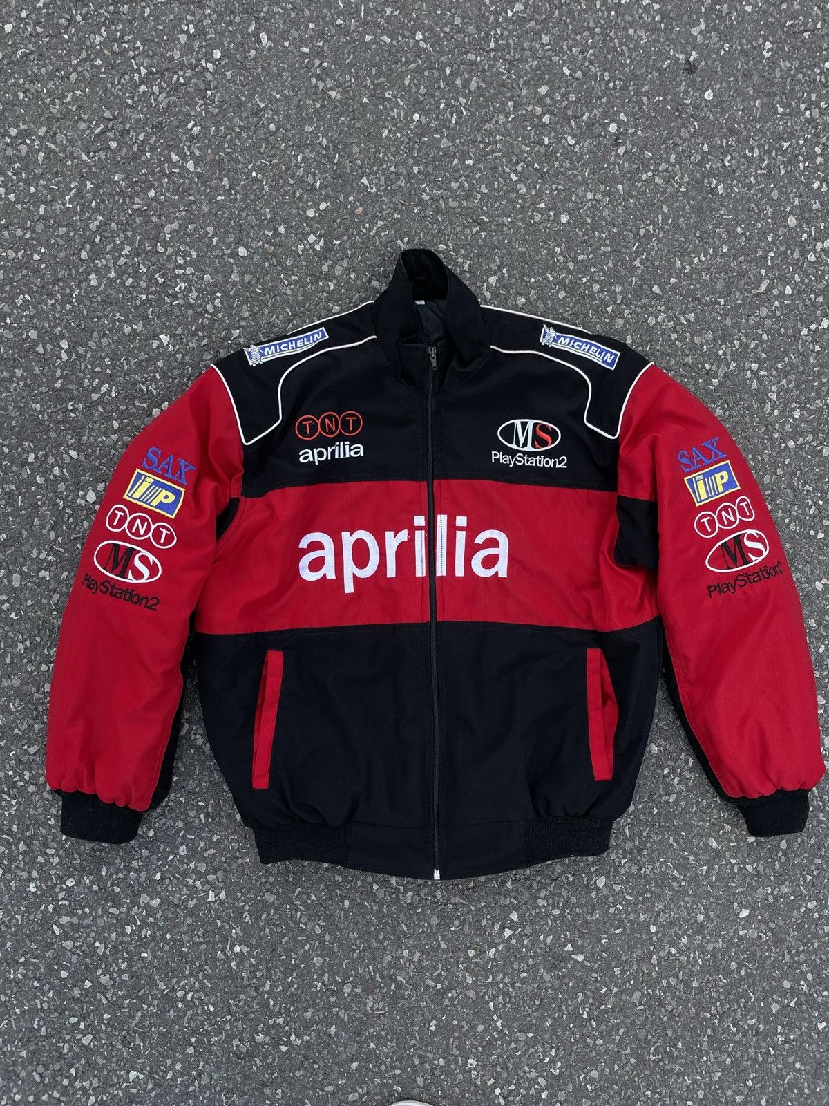 Avant Garde 🔥STEALS🔥 Rare Aprilia Jacket Racing Motorsport Embroidery ...