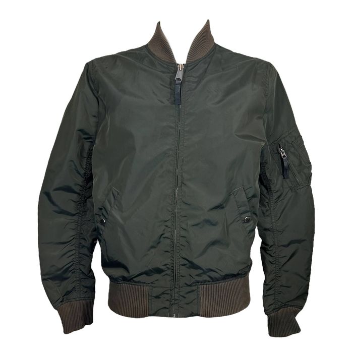 Alpha Industries Alpha Industries Military Green MA-1 Bomber Jacket ...