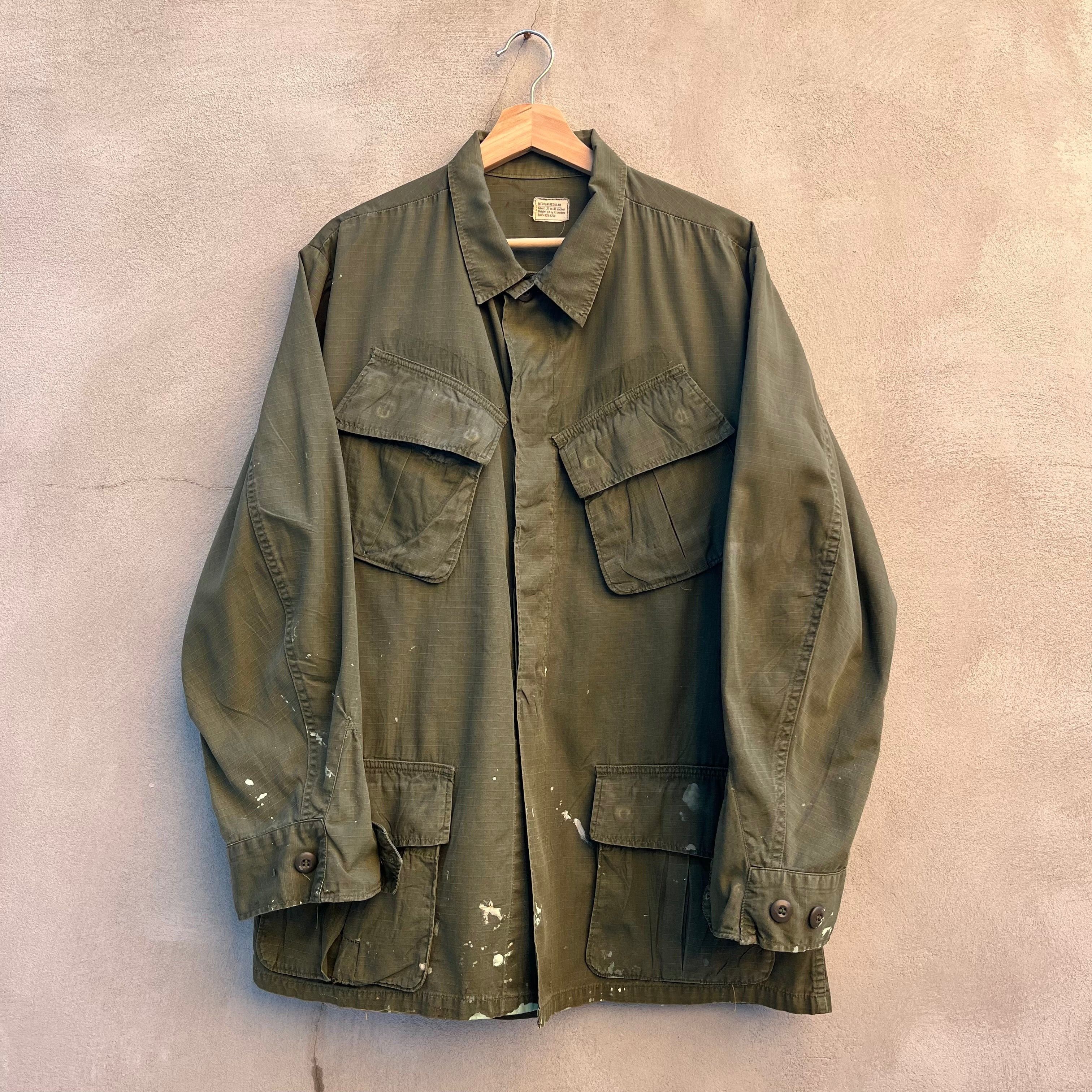 Vintage 68’ Military Slant Pocket Jungle Jacket | Grailed