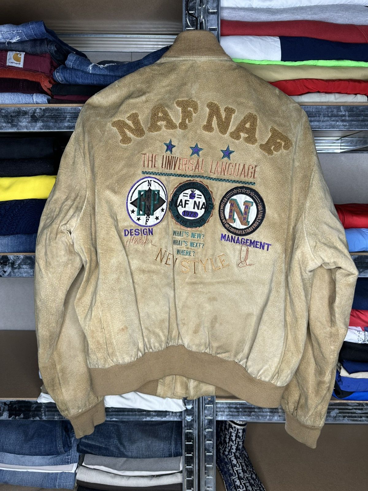 Japanese Brand × Vintage 90's Naf Naf by Issey Miyake Style Design Rare ...