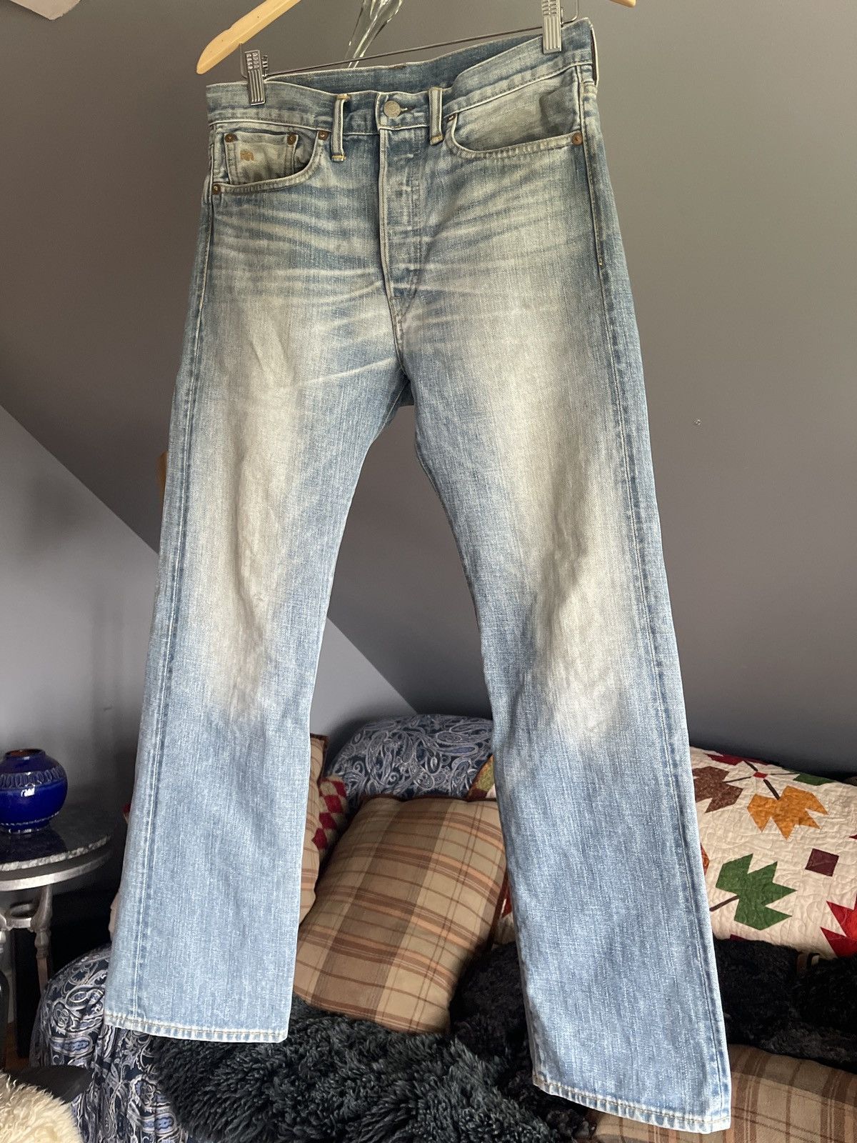RRL Ralph Lauren RRL Straight Leg Jeans made in USA | Grailed