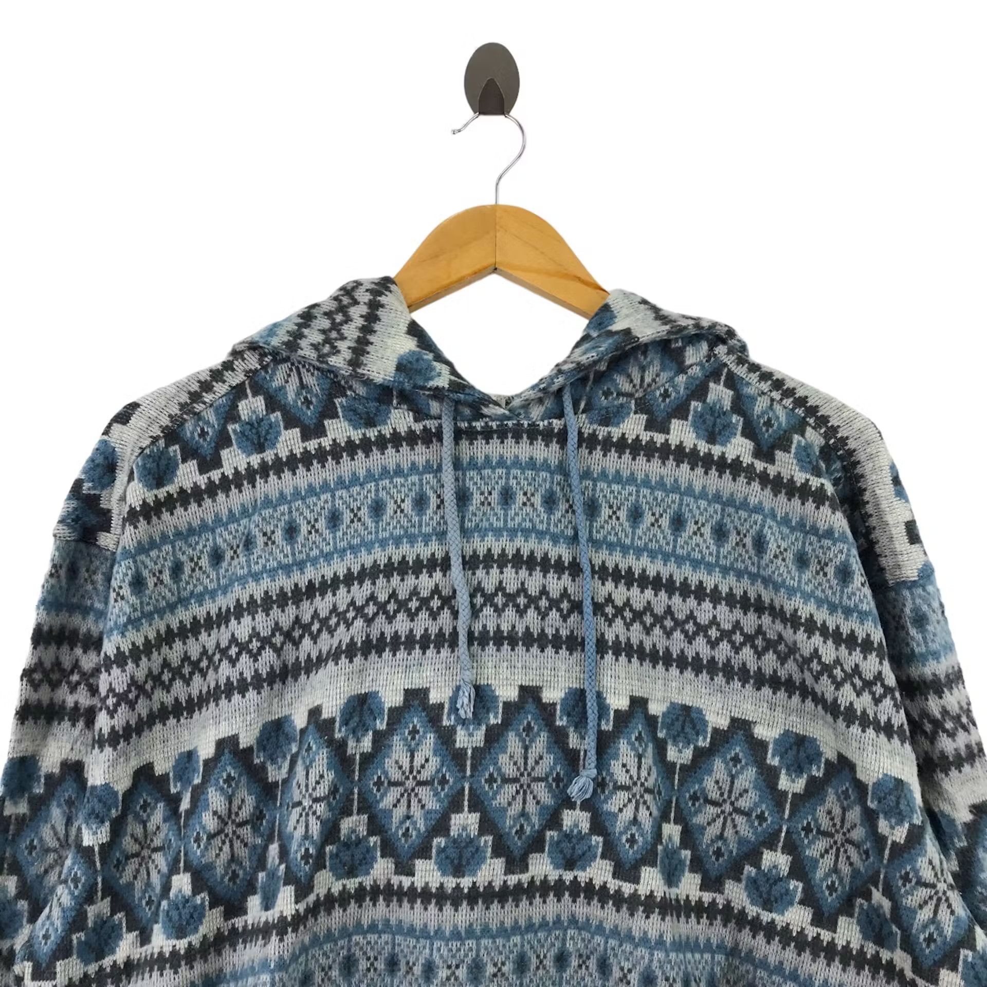 Navajo VINTAGE 90’ NAVAJO AZTEC Sherpa Fleece Jacket Hoodie | Grailed