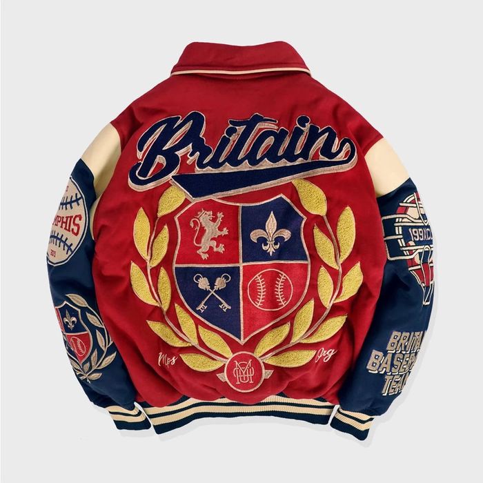 Varsity VARSITY JACKET BRITAIN STREETWEAR | Grailed