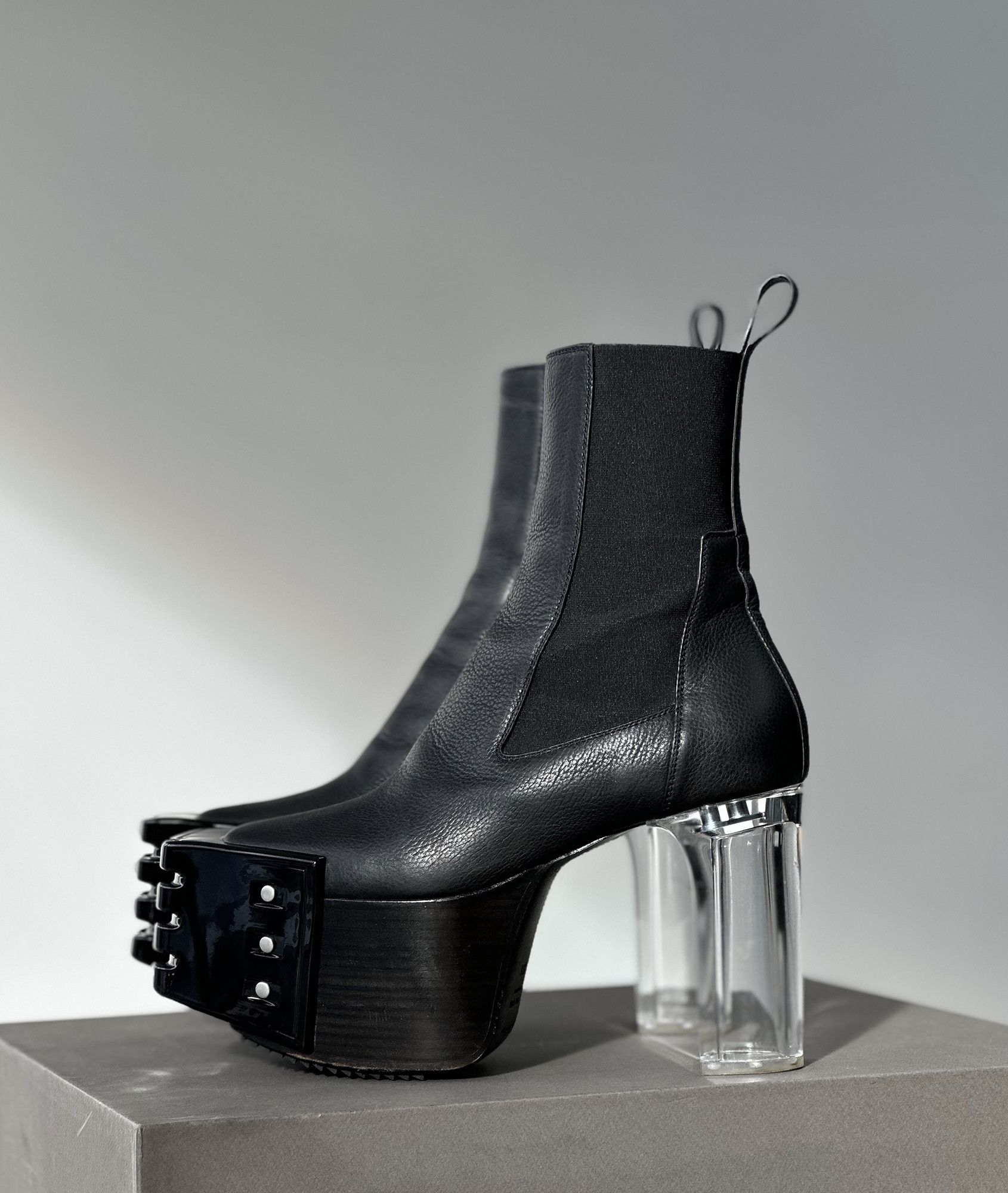 Rick Owens Rick Owens 2022 Kiss Boots with grille | Grailed