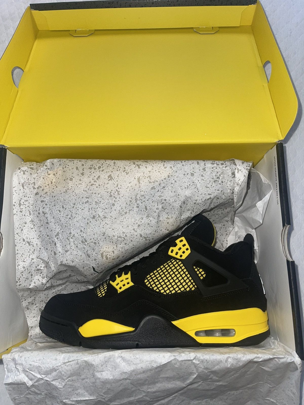 Jordan Brand NIKE AIR JORDAN 4 THUNDER DS SIZE 10.5 | Grailed