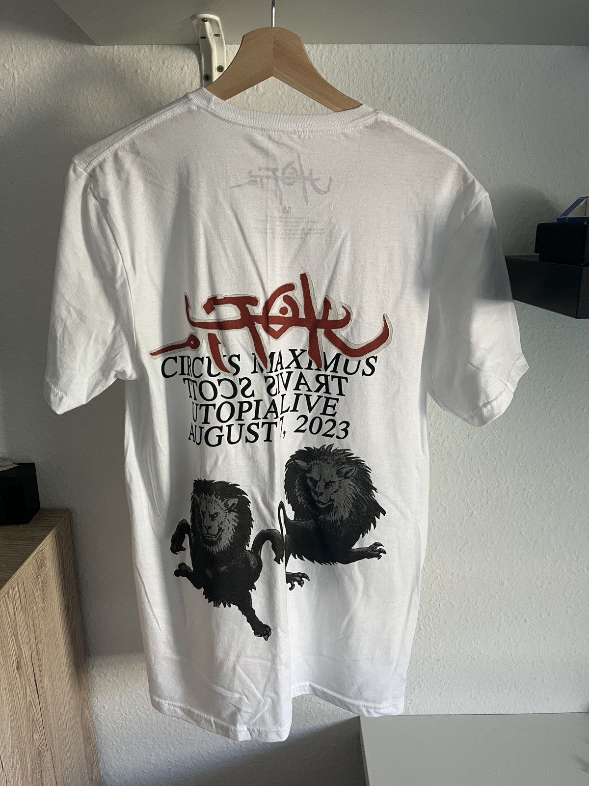 Travis Scott Travis Scott Utopia Merch Rome Circus Maximum M | Grailed