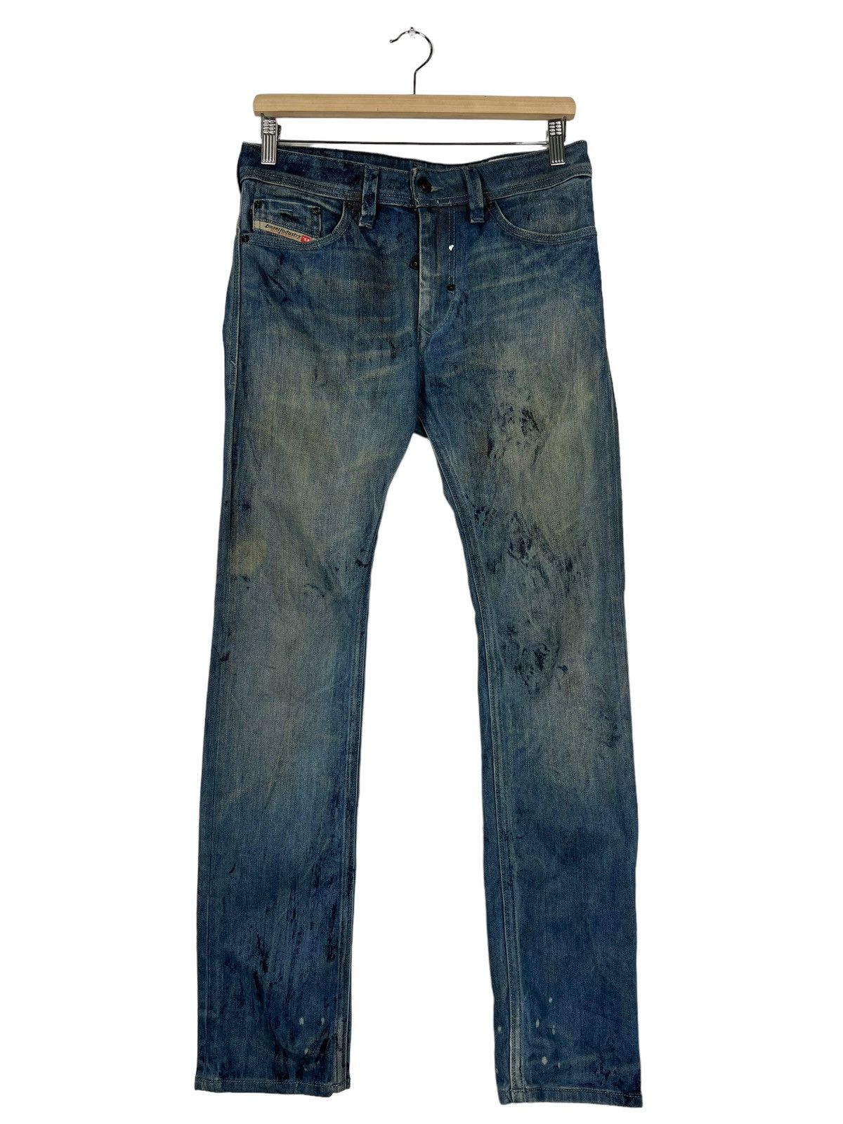 Diesel 🔥 DIESEL THANAZ WASH DYED PAIN SPLASH | Grailed