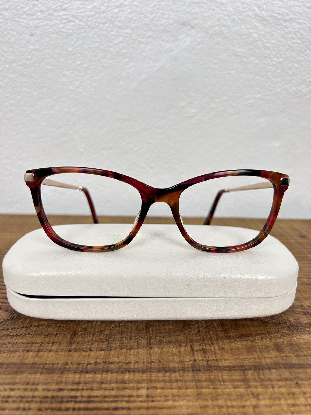 Marc Jacobs Marc Jacobs 400 MFX Havana Plum Womens Glasses Frame | Grailed