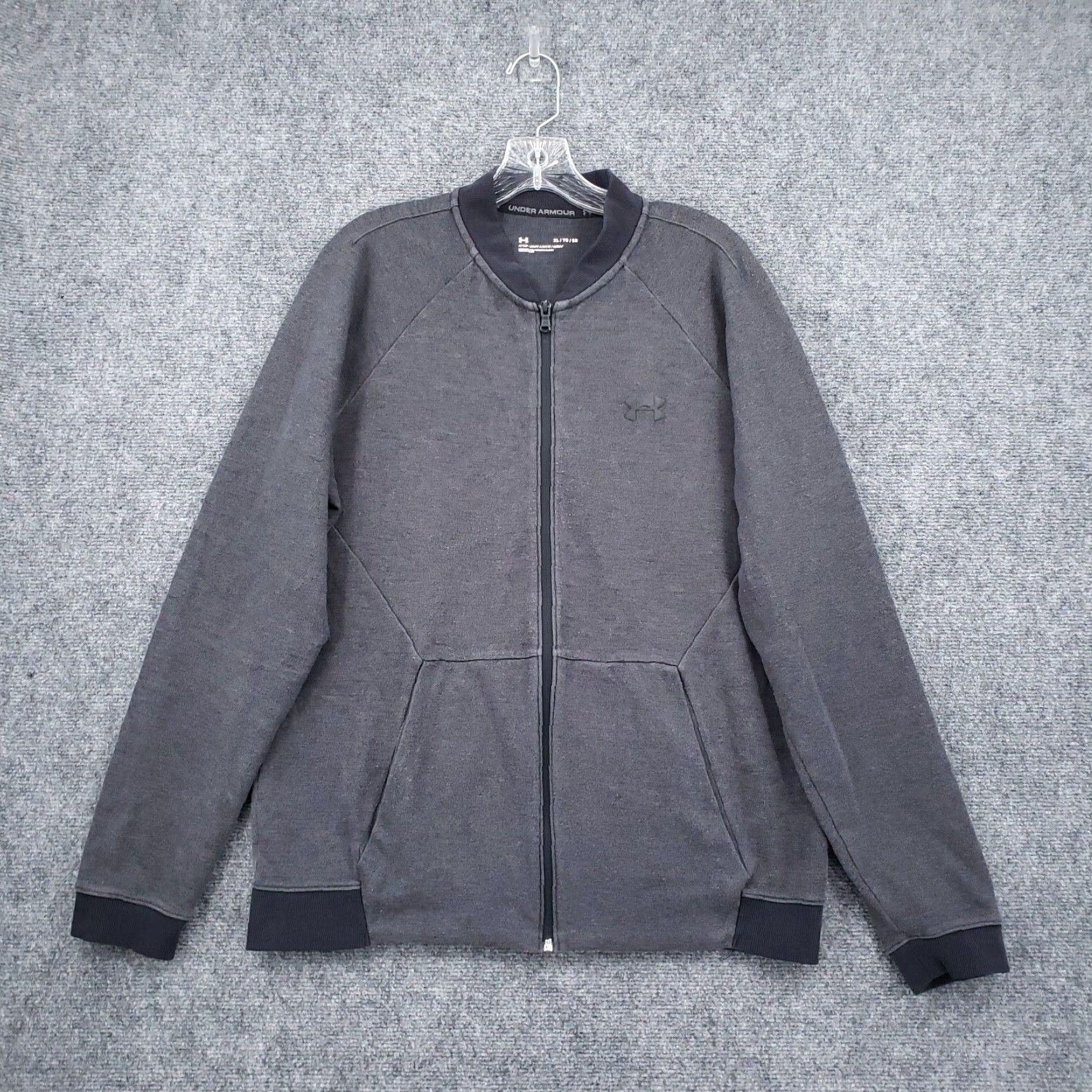 Under Armour Mens Under Armour Gray Unstoppable Jacket XL Extra Large ...