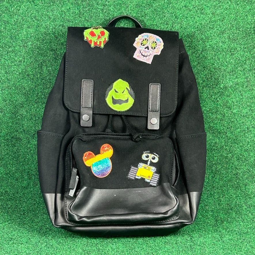 Everlane Everlane The Dipped Mini Zip backpack Black Disney Patchs ...