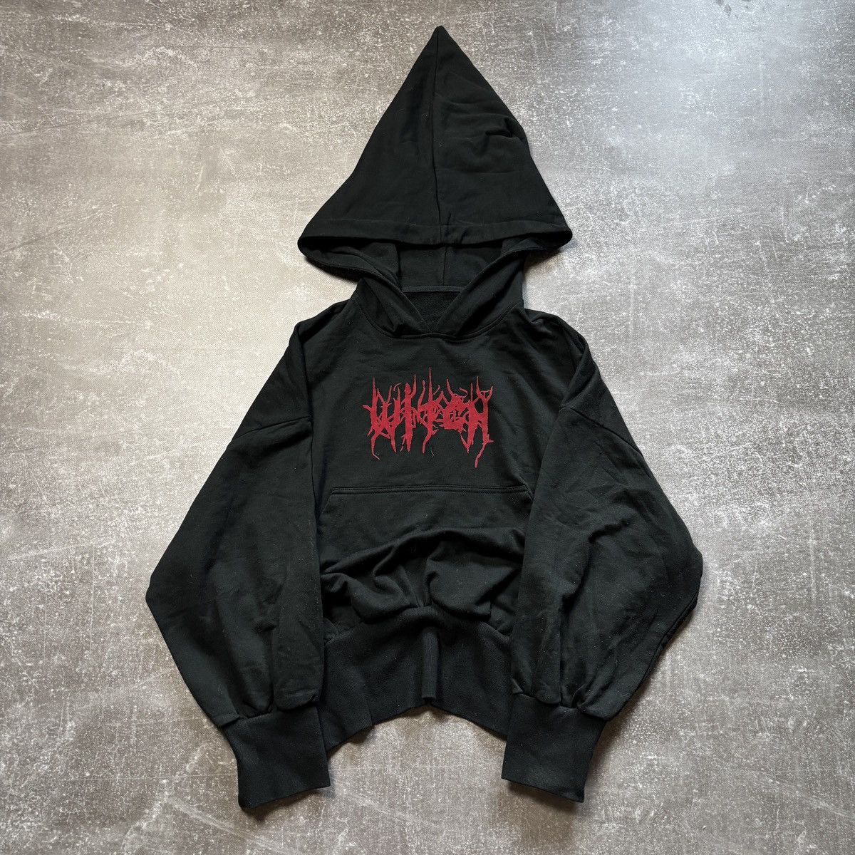 Japanese Brand y2k goblin core nepal punk rave hoodie japan goth opium ...