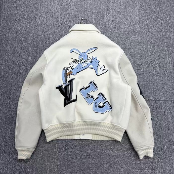 Louis Vuitton Louis Vuitton Bunny Varsity Jacket | Grailed