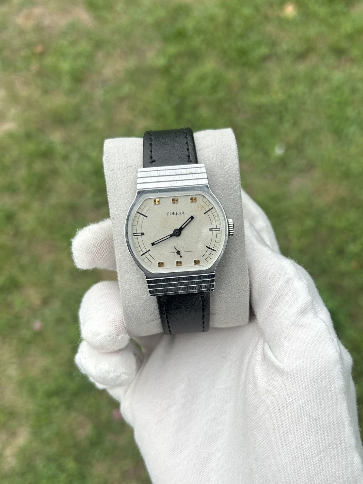 Vintage × Watch × Watches Vintage Watch Pobeda Soviet USSR Mechanical ...