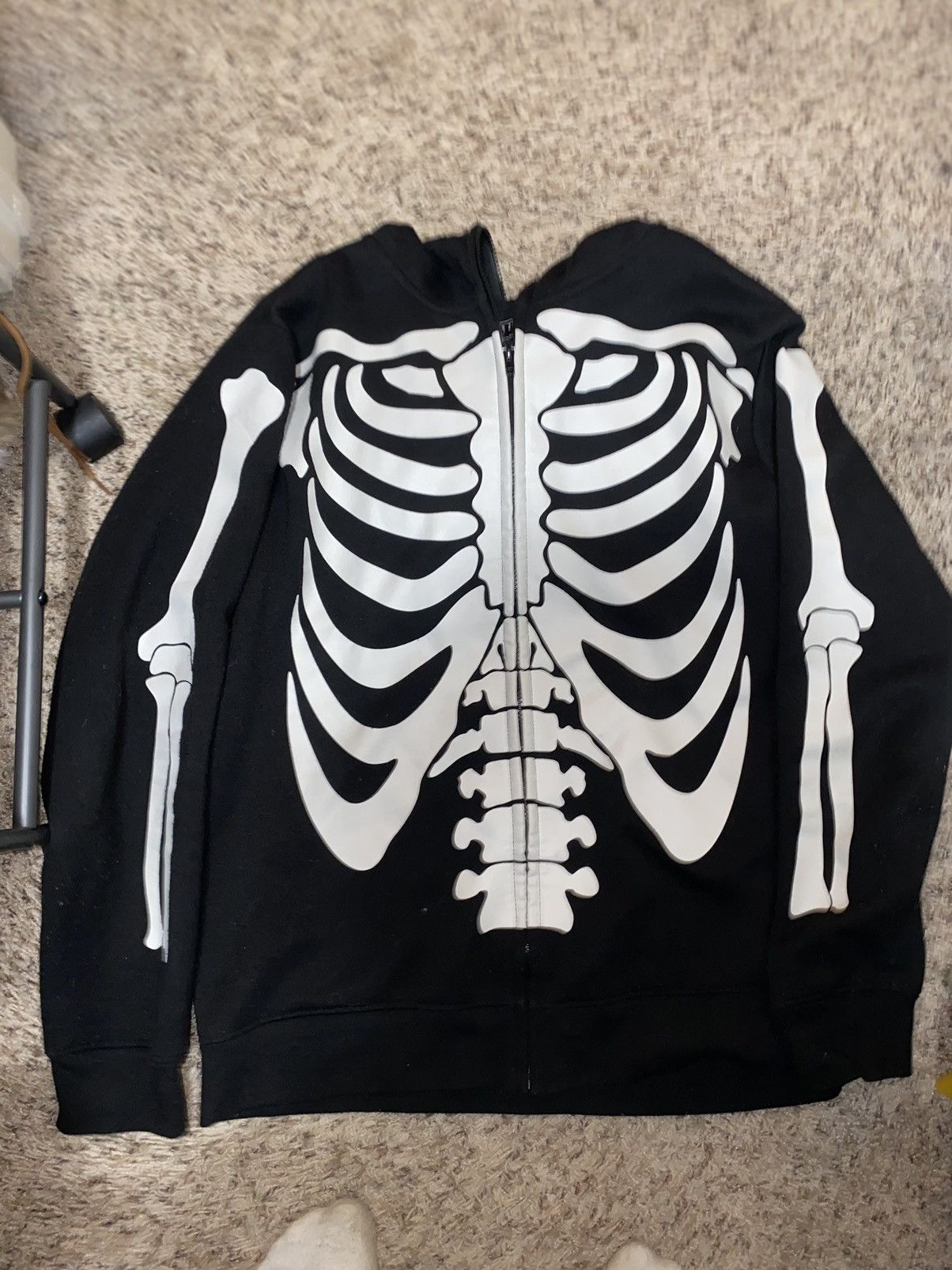 Vintage Full Zip Skeleton Jacket | Grailed
