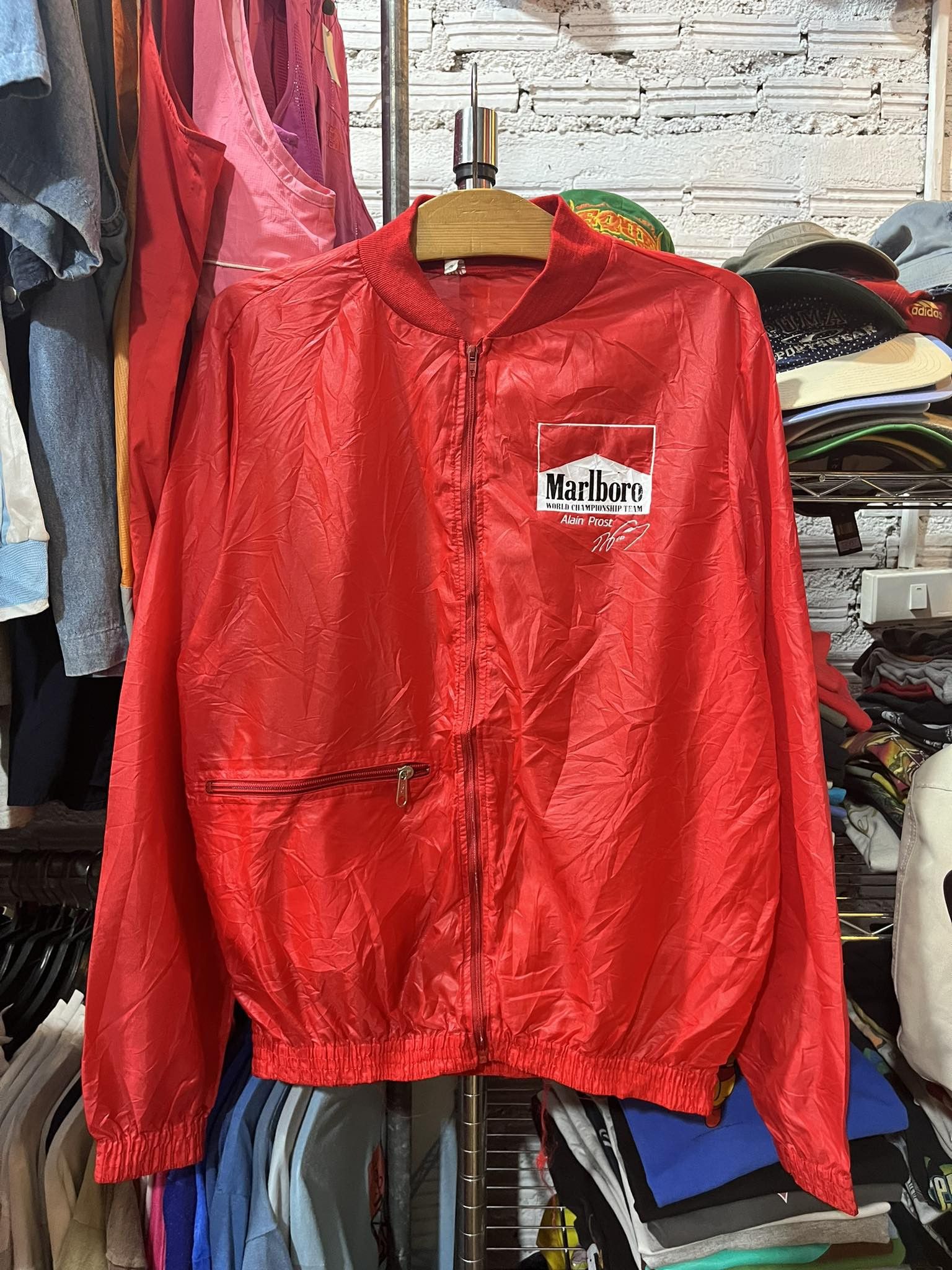 Vintage Marlboro Alain Prost World Championship Team Jacket 90s | Grailed