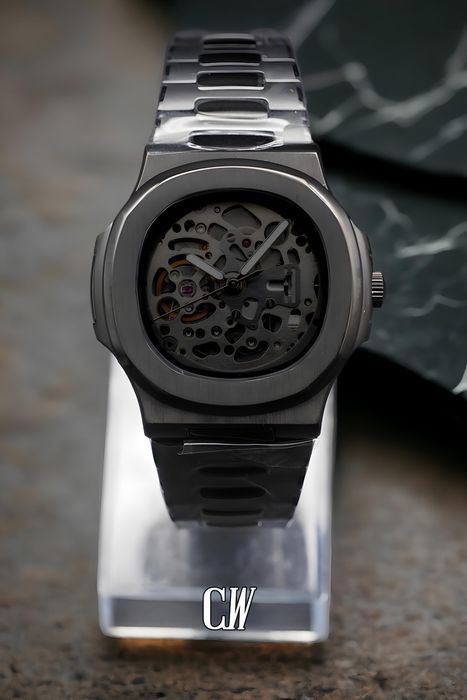 Seiko Seiko luxury custom skeleton “nautilus” watch | Grailed