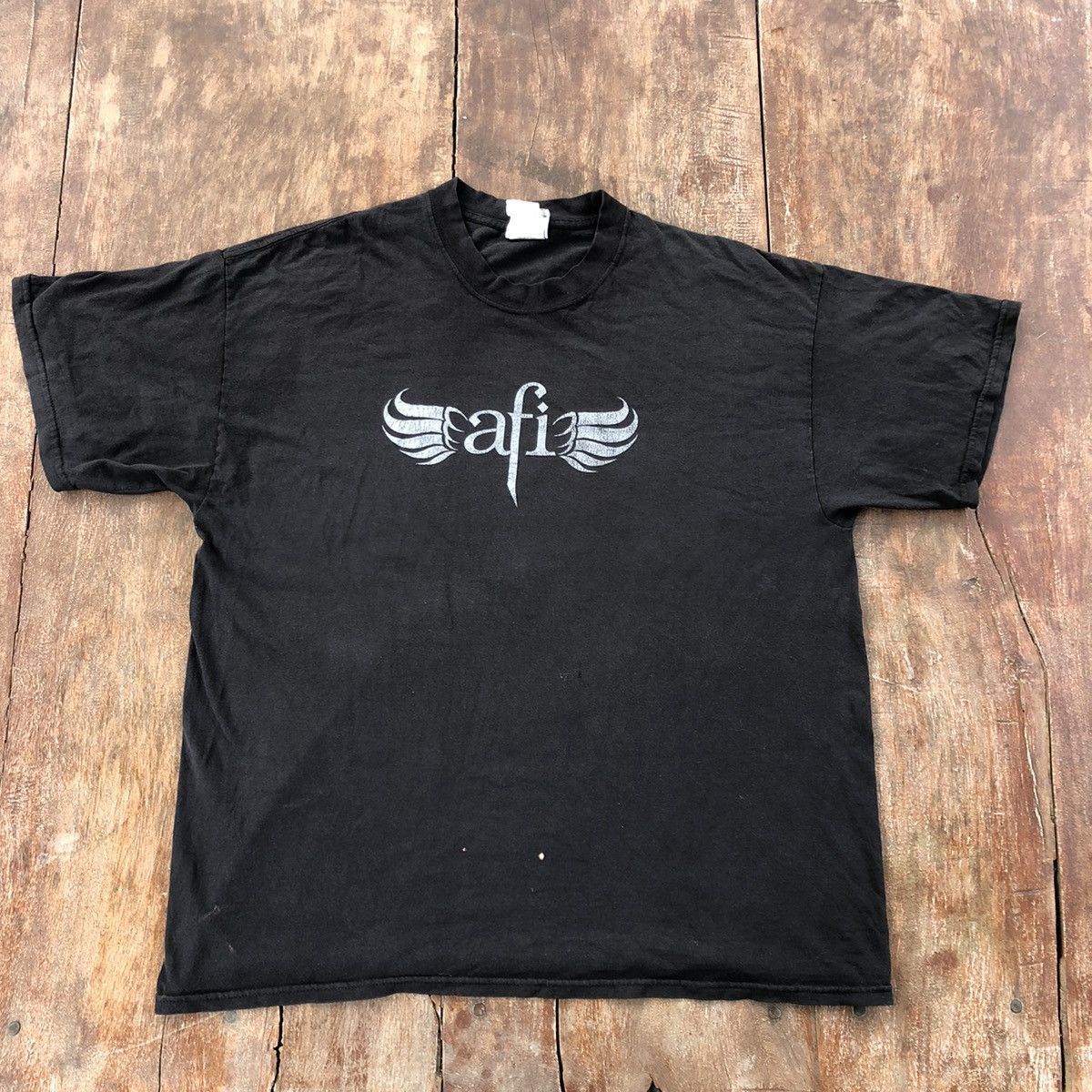 Band Tees × Vintage Vintage 2002 afi American Punk Rock Band T Shirt ...