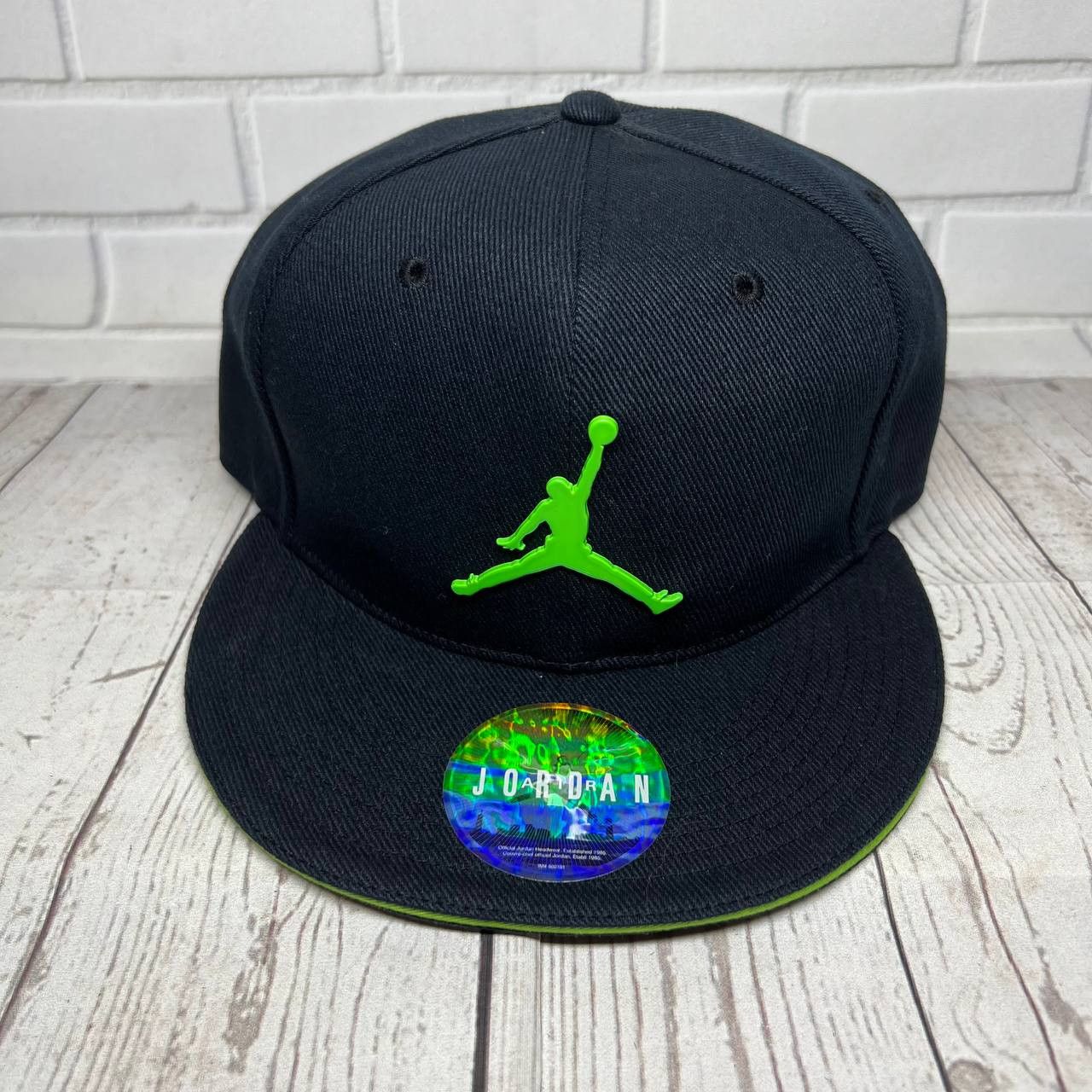 Jordan Brand Air Jordan 7 1/4 Jumpman Hat Fitted Cap Black Men | Grailed
