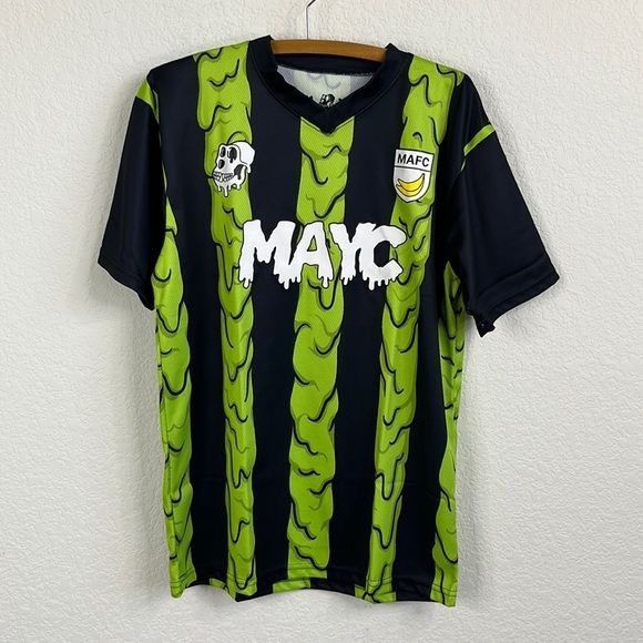Streetwear BAYC Mutant Ape Yacht Club MAYC Soccer Jersey Bored Ape ...