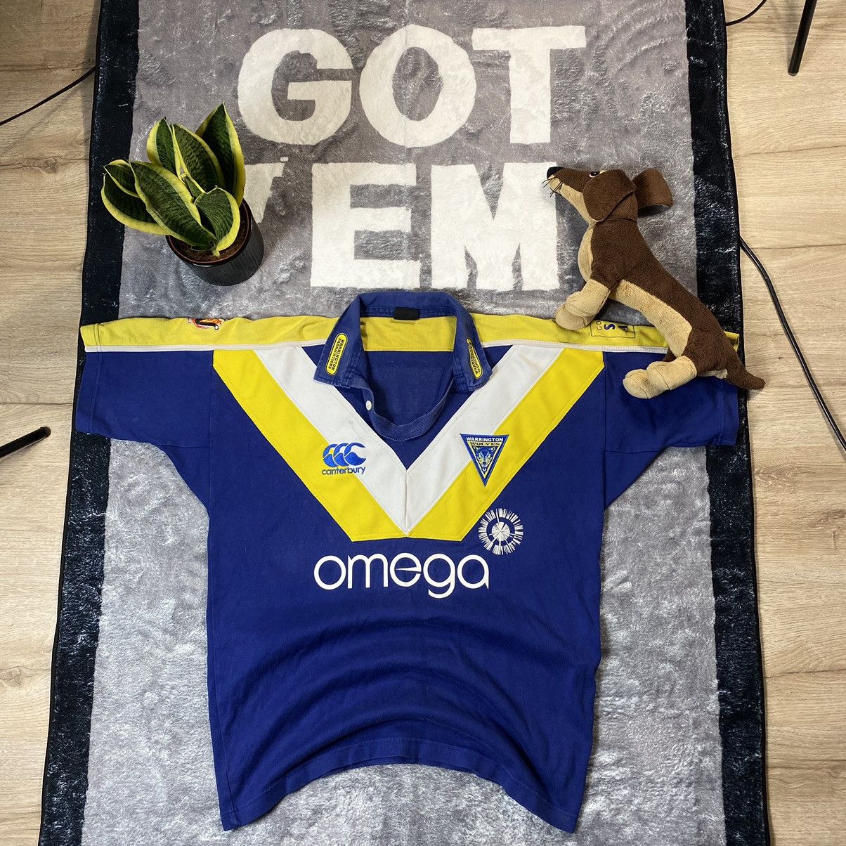 Canterbury of New Zealand × Vintage Vintage Warrington Wolves WRLFC ...