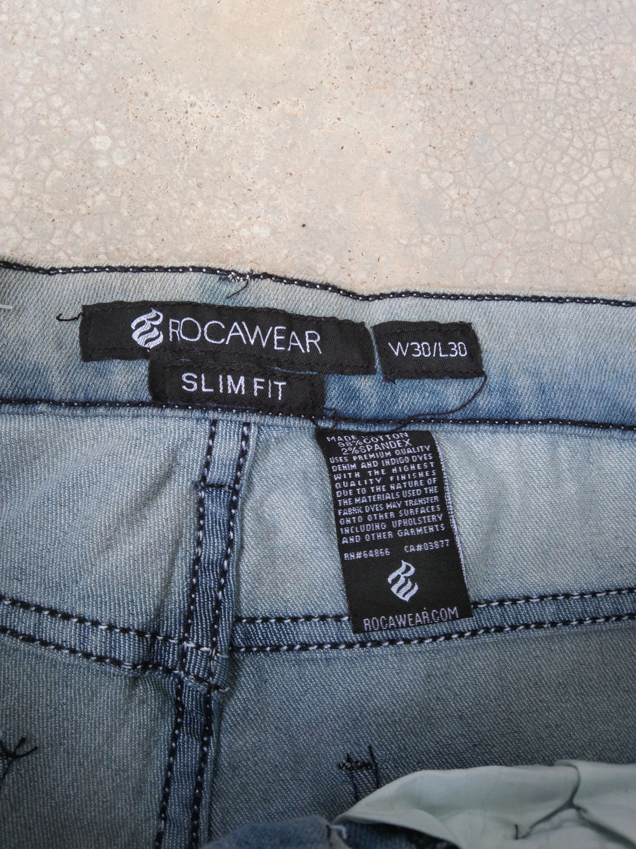 Biker Jeans × Rocawear × Streetwear Rocawear Slim Fit Moto Pants Style ...