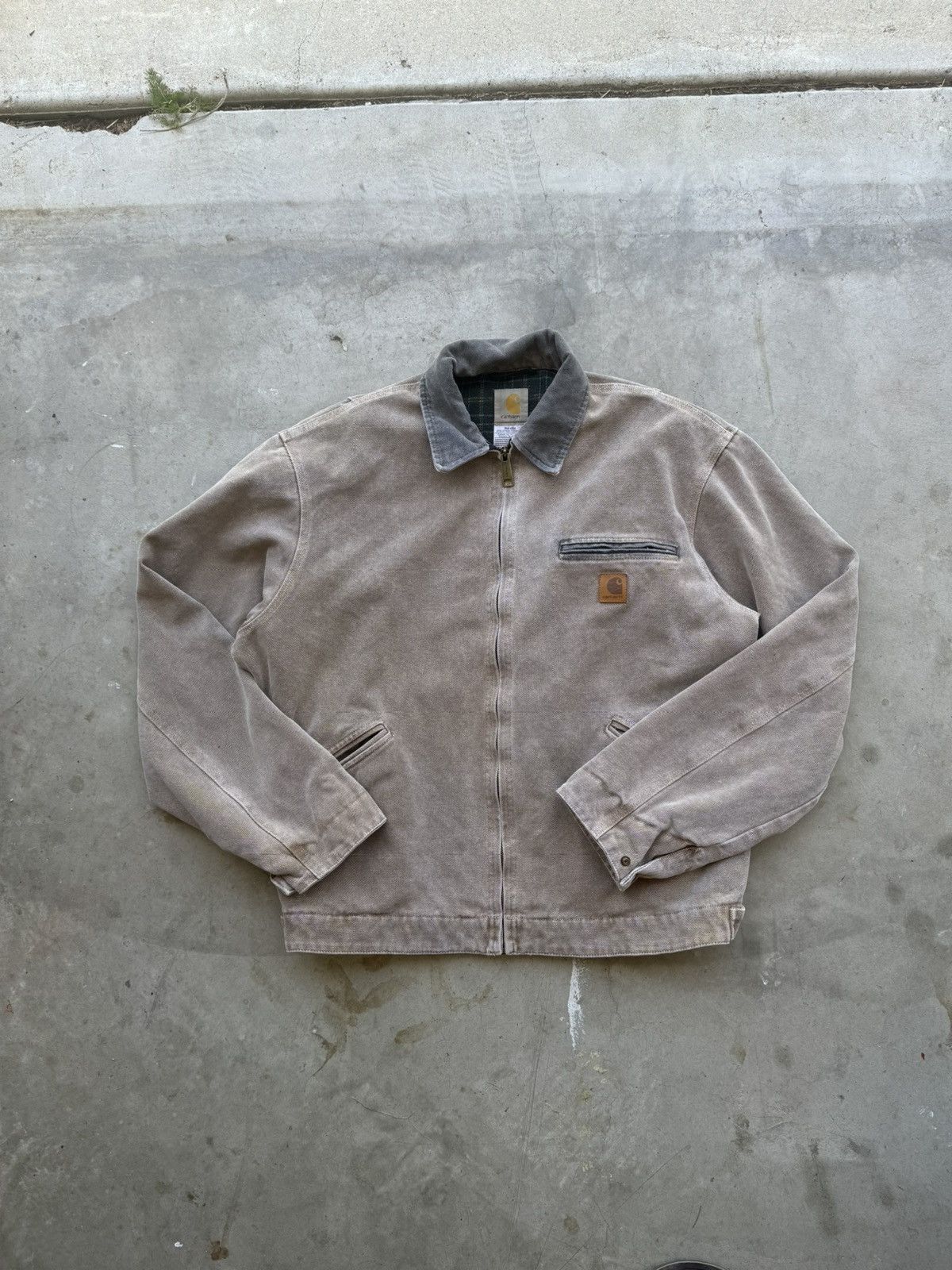 Vintage Carhartt J97 PTL Detroit Jacket | Grailed