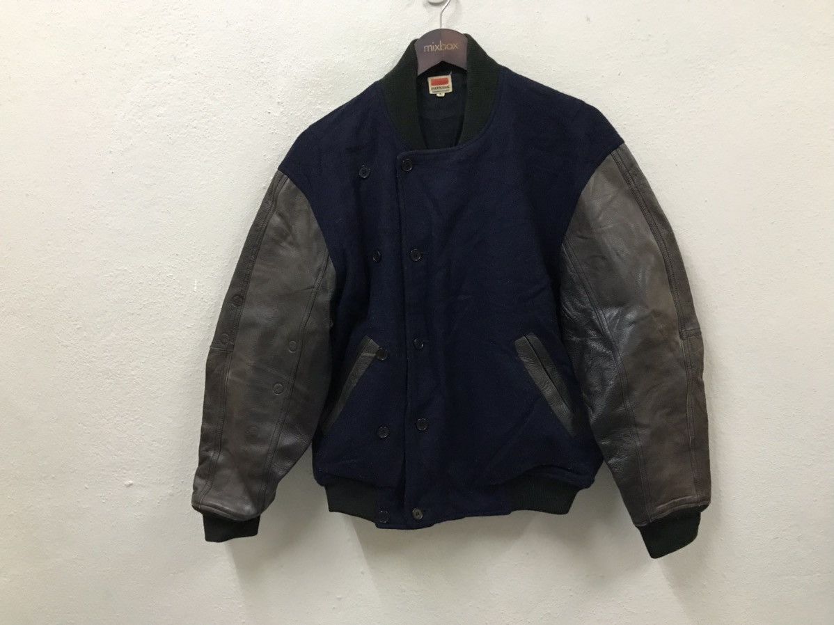 Honda × Varsity Jacket × Vintage Vintage Honda Varsity Leather Jacket | Grailed