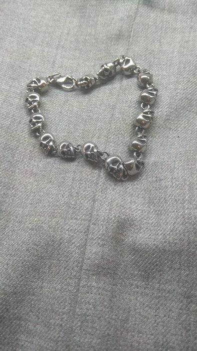 Skulls Skull Chain Bracelet | Grailed