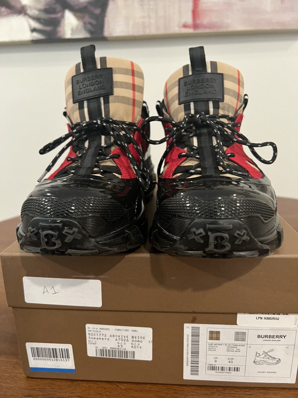 Burberry Burberry Arthur Sneakers | Grailed