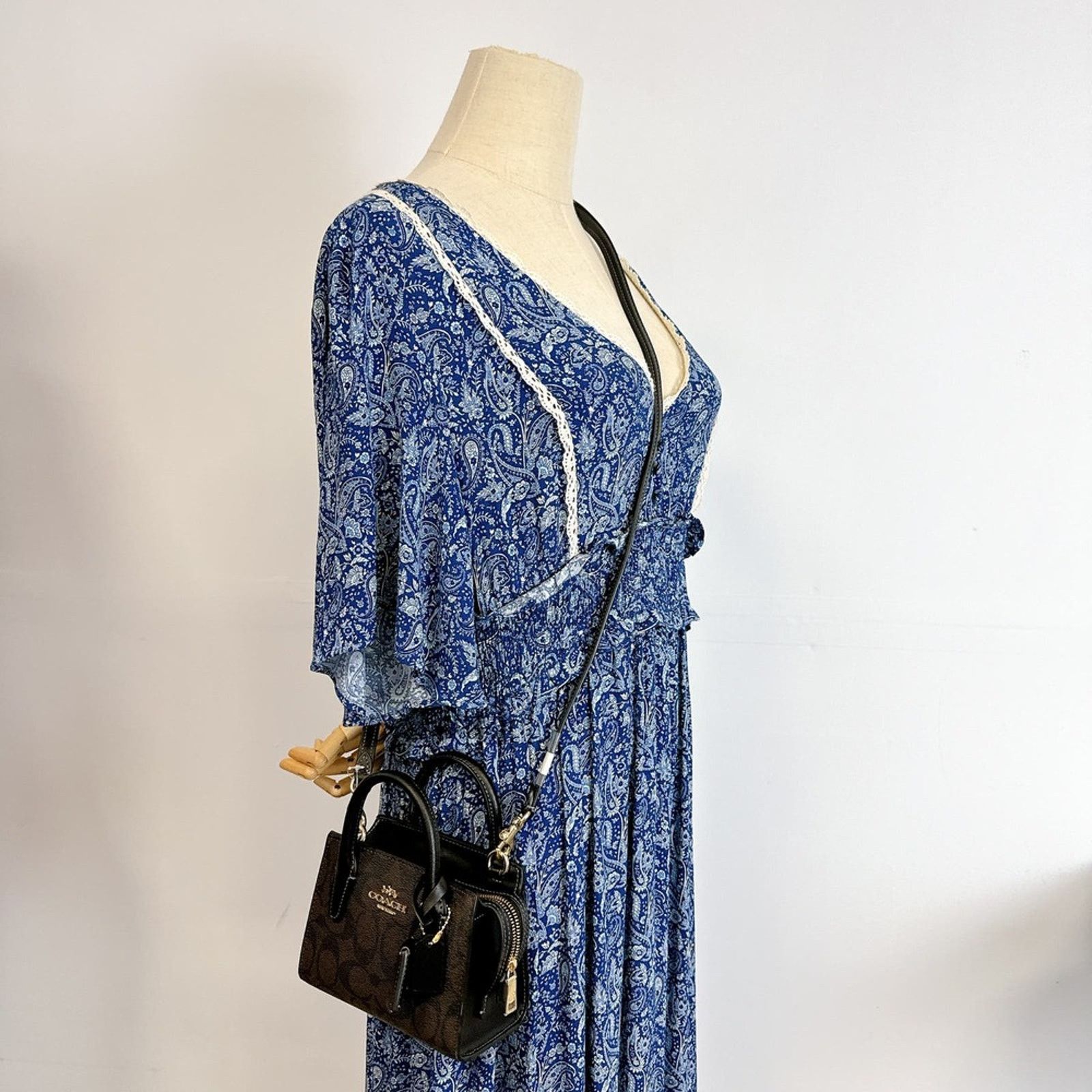 Coach Coach CO975 Andrea Mini Carryall In Signature Canvas IN Brow ...