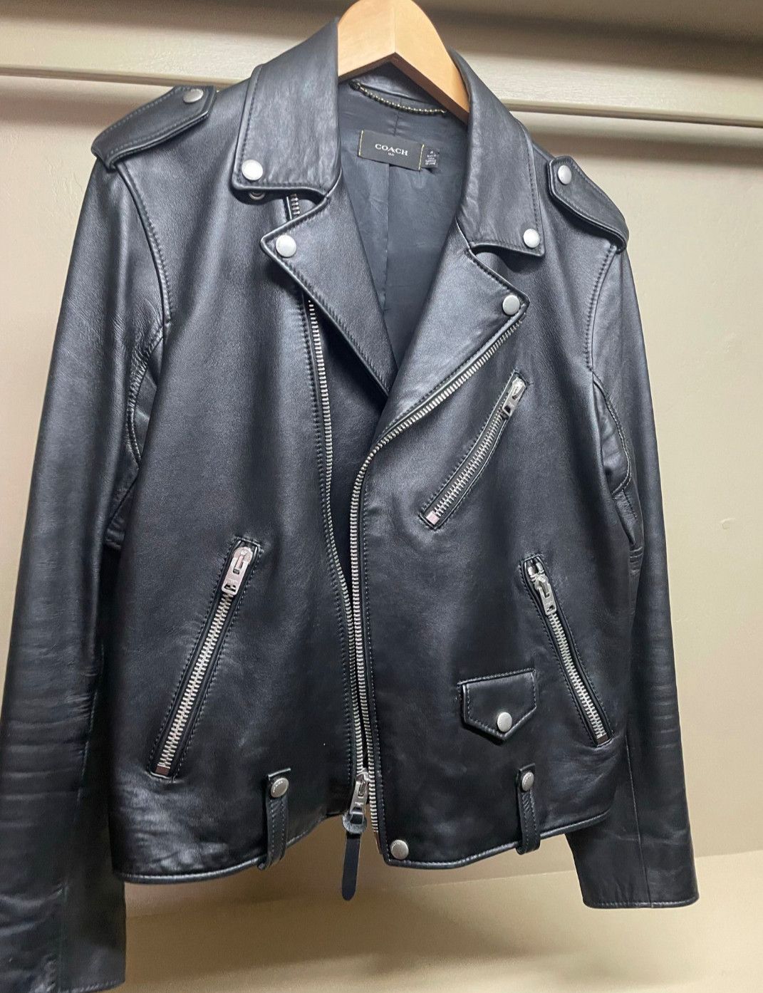 Coach Leather Perfecto Motorcycle Jacket | Grailed