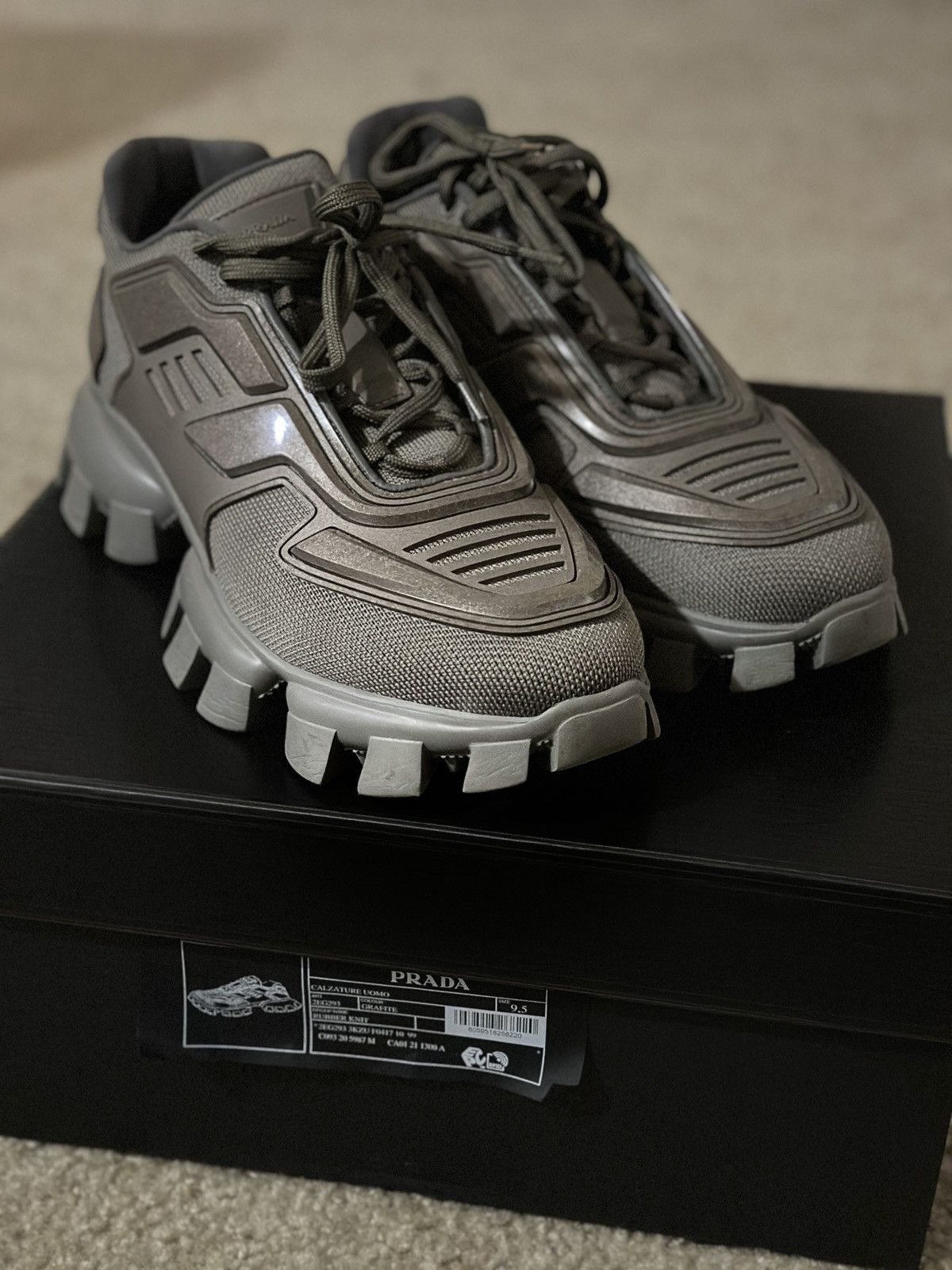 Prada Prada Men's Cloudbust Thunder Limited-Edition Sneakers | Grailed