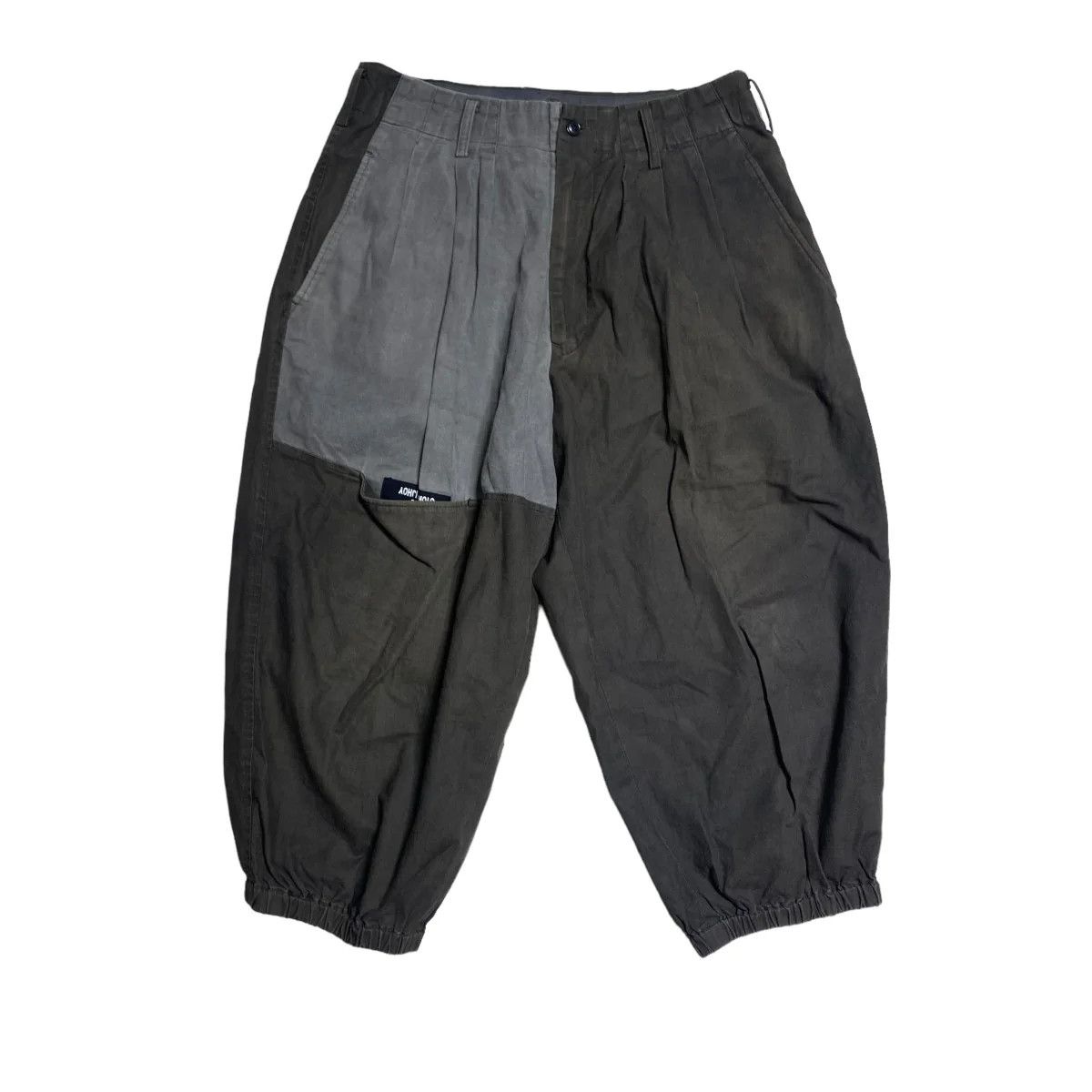 Yohji Yamamoto Yohji Yamamoto pour homme Bicolor balloon pants | Grailed