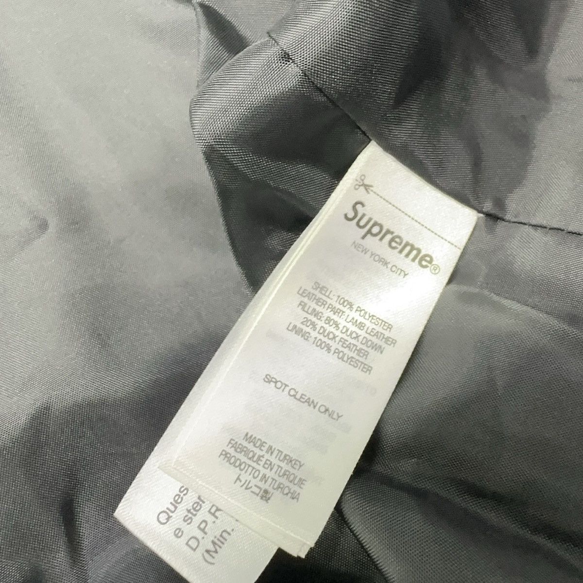 Supreme Supreme Star Sleeve Down Puffer Jacket | Grailed
