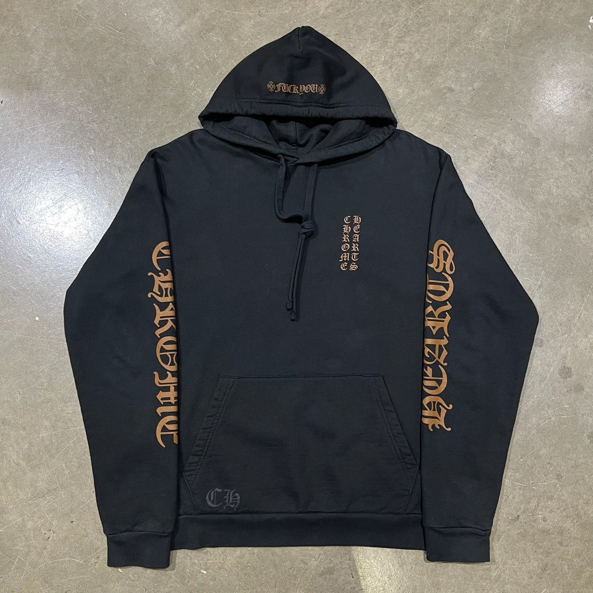 Chrome Hearts Chrome Hearts Arm Logo Hoodie | Grailed