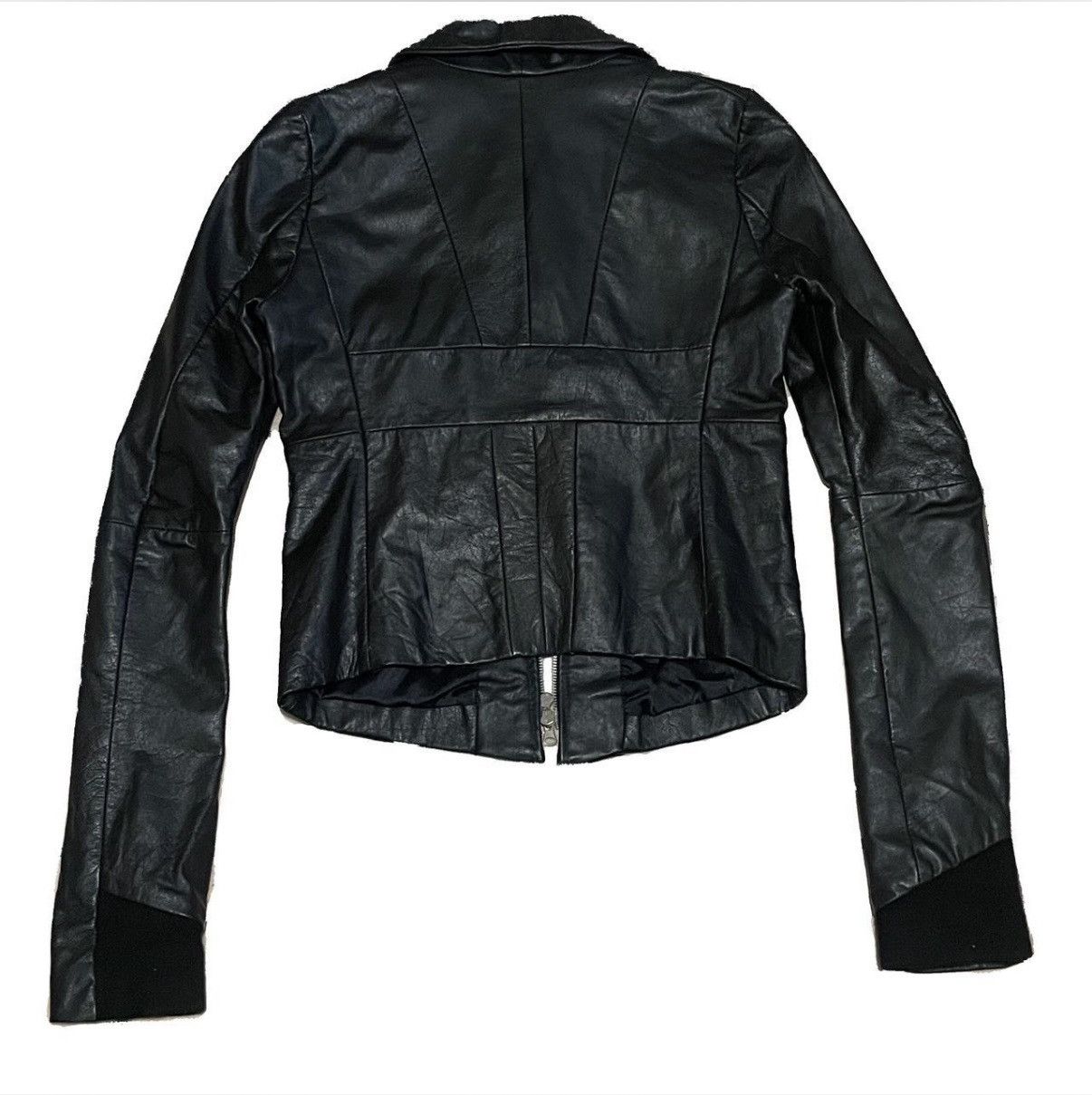 Ekam Ekam japanese lambskin leather jacket moto style | Grailed