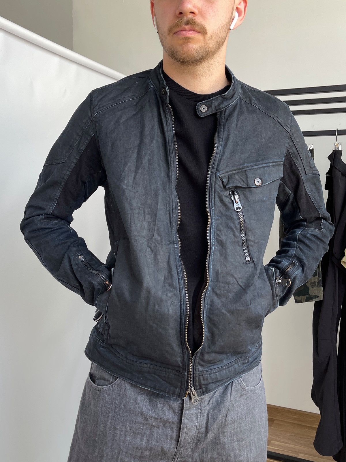 G-Star G Star Revend Moto Slim 3D Jacket Size M | Grailed